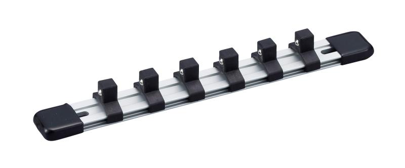 トネ(TONE) ソケットホルダー(アルミタイプ) SH1306 差込角9.5mm(3/8") 6コマ用途:ソケット、ジョイント類の整理差込角dr:9.5mmソケットホールド数:6全長:200mm質量:62g複数店舗にて販売をして...