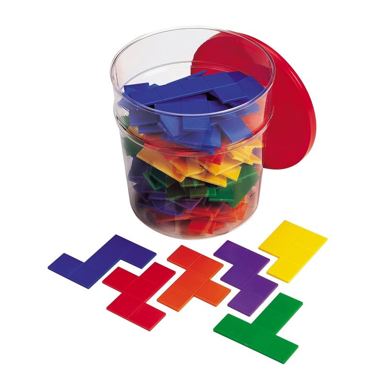 ラーニング リソーシーズ Rainbow(TM) Premier Pentominoes 知恵の板 レインボーペントミノ LER 0286-6サイズ : 基本正方形 一辺 約 2.54cm／厚さ : 約 0.3cm蓋付き収納ケース入り対象年...
