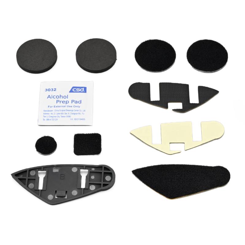 デイトナ(Daytona) バイク用 インカム DT-E1/E1+用 補修品 ヘルメットマウントセットB 23327DT-E1/E1+シリーズ用の補修用ヘルメットマウントセット本体の仕様変更前と変更後、どちらのDT-E1にも取り付け可能複数...