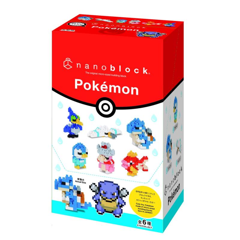 カワダ(Kawada)ナノブロック ミニナノ ポケットモンスター みずタイプ (BOX) NBMC_16S 1BOX = 6個入り、全6種類型番:NBMC_16S対象年齢:12か月以上ピース数:75組み立てる必要があります。ミニナノシリーズ...