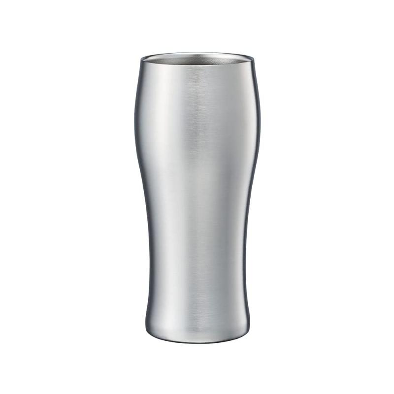 ドウシシャ 飲みごろ ビール タンブラー 420ml 食洗器対応 保温 保冷 真空断熱 シルバー350mlの缶ビールにもちょうどいい容量。食洗器対応。真空断熱構造でのみごろ温度を保つ。ビールをおいしく飲める「泡」にもこだわった構造。内瓶底に...