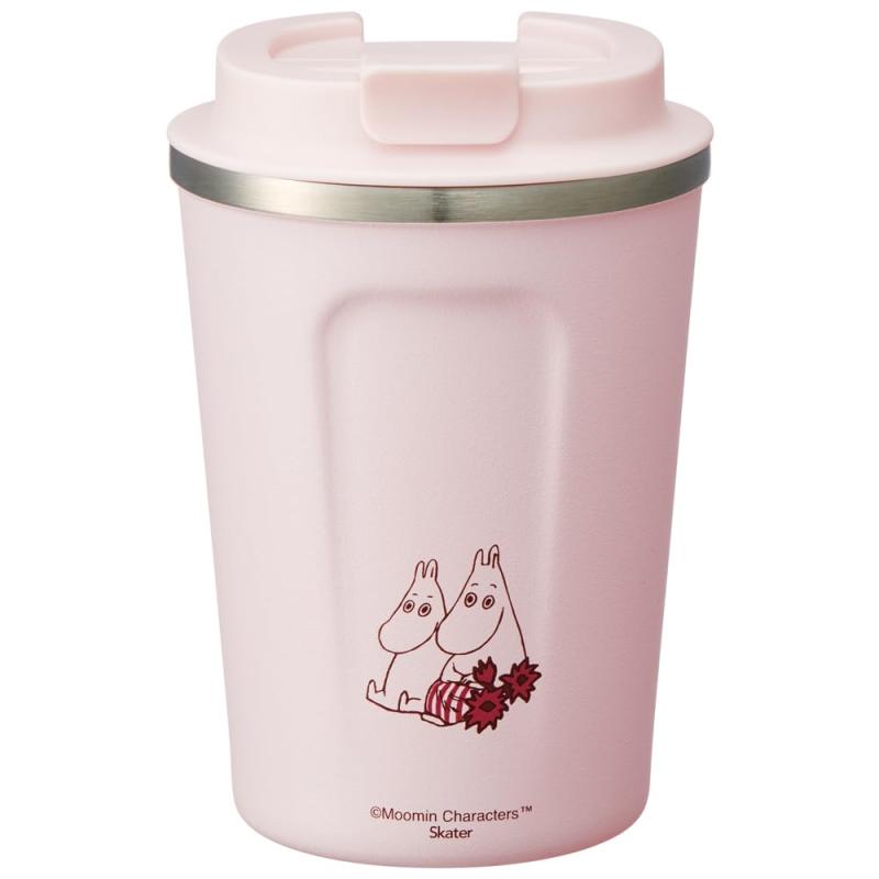 スケーター(Skater) ステンレス コーヒー タンブラー フタ付き Sサイズ 350ml 保温 保冷 ムーミン ママ STBC3F-A容量:450ml フタを取り付けた場合=350ml/サイズ:直径9.1×高さ13.6cm薄い飲み口で飲...