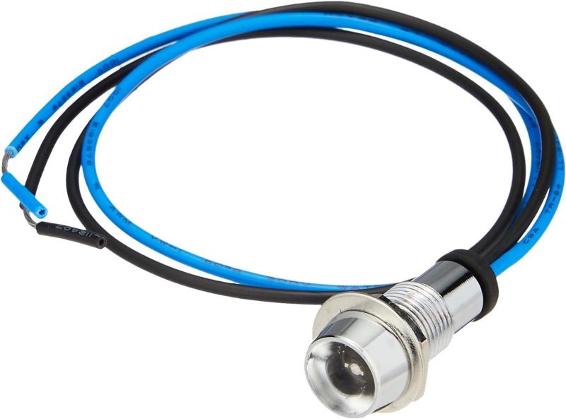 キタコ(KITACO) LEDパイロットランプ ブルー K・CON Pro 12V車専用 0901-752-9001012V車専用ダイオード内蔵取付穴径：φ9ハーネス長：290mm1個販売複数店舗にて販売をしておりますため、在庫データの更新...