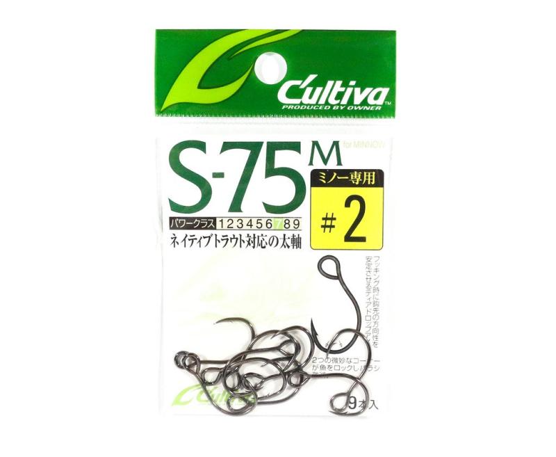 オーナー(OWNER) S-75M シングル75(ミノー用) 2 11642バーブ付き複数店舗にて販売をしておりますため、在庫データの更新が間に合わず、欠品にも関わらず、注文ができる場合がございます。その際は、キャンセルにて対応を取らせてい...