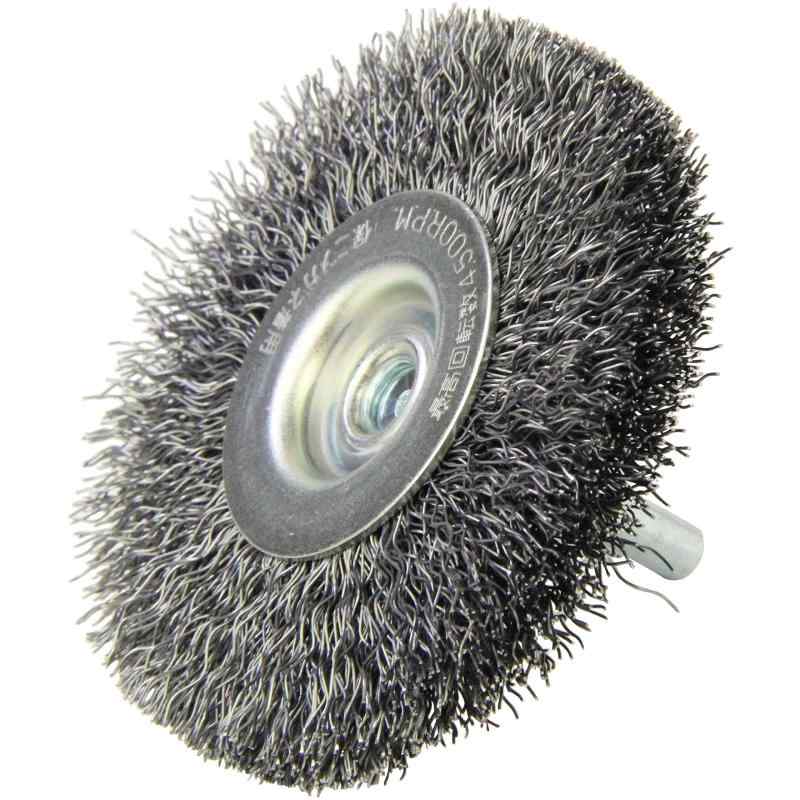 SK11(エスケー11) 軸径6mm 軸付ワイヤーホイル 75mm軸径:6mm直径:約75mm線径:0.3mm対応機種:電気ドリル・フレキシブルシャフト・エアードリル線材質:ワイヤー複数店舗にて販売をしておりますため、在庫データの更新が間に...