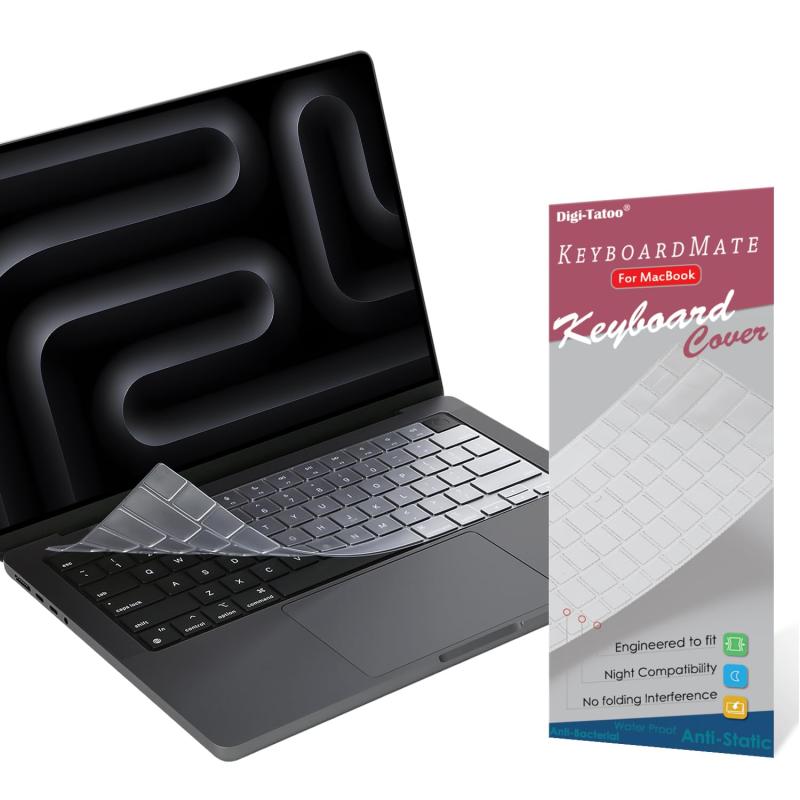 【US英語配列】 Digi-Tatoo 2026~2022 MacBook Air 13/15 Pro 14/16 NEO 專用 キーボードカバー 対応 MacBook Pro 14" 16"/ Air 13"...