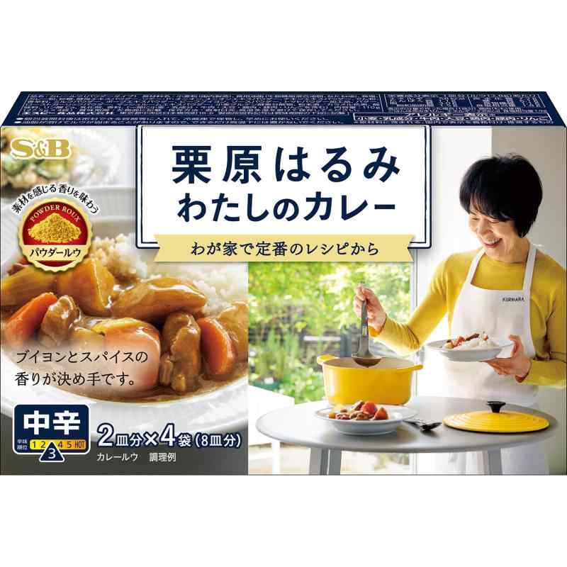 エスビー食品 栗原はるみわたしのカレー中辛 110g ×6個料理家・栗原はるみが家庭で作り続けるこだわりのカレーを再現丁寧に炒めた玉ねぎの甘みと、チキンとビーフの特製ブイヨンのコクを活かし、スパイスの香りを効かせた特製のカレーです内容量:1...