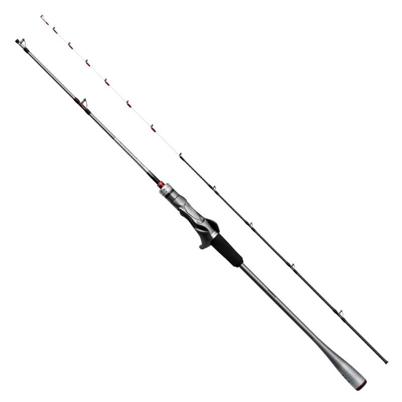 シマノ(SHIMANO) 船竿 24 エキサイトゲーム XR 73MH180全長(m)：1.80 / 継数(本)：2 / 仕舞寸法(cm)：133.3自重(g)：161 / 先径(mm)：1.5錘負荷(号)：20～80リールシート位置(mm...