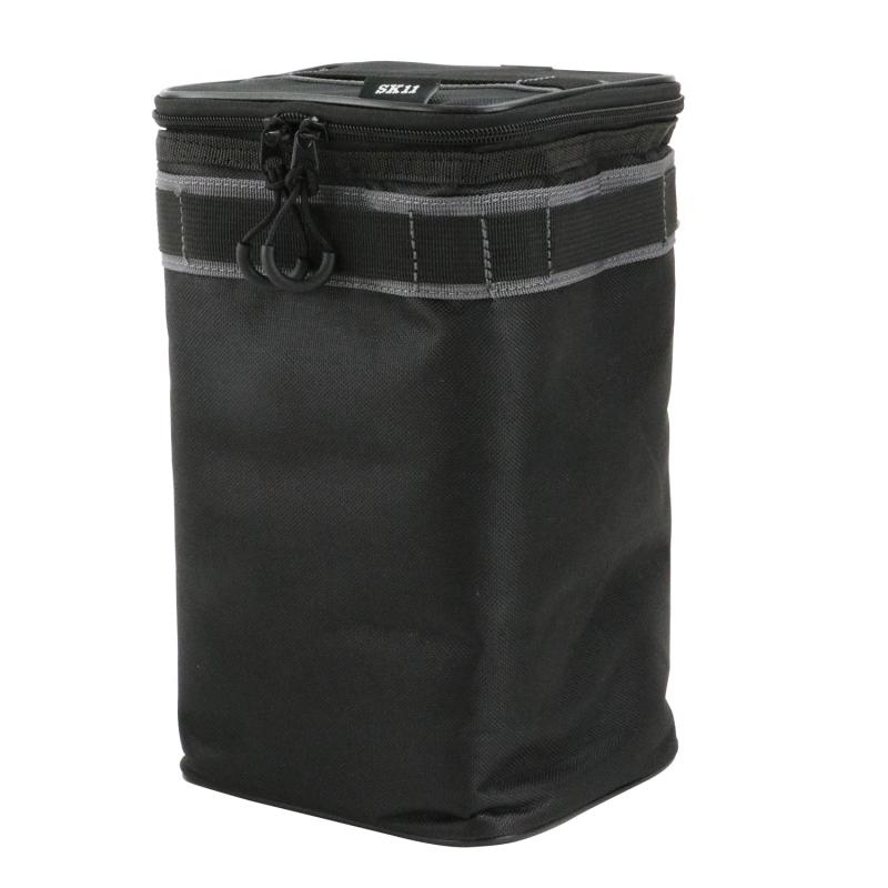 SK11(エスケー11) ツールボックス H ブラック ハンドル付き 工具収納 5.8L STB-5.8H-BK特徴1:仕切り付で様々なものが収納可能、工具を立てての収納も可能特徴2:ハンドル付きで持ち運びも便利カラー:ブラックサイズ:約W...