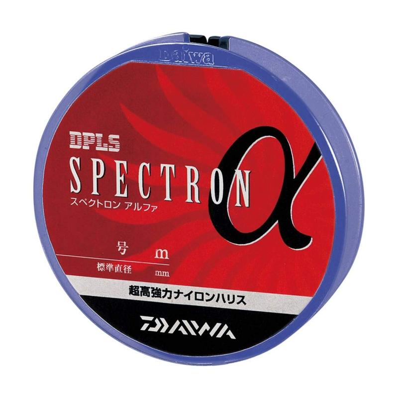 ダイワ(Daiwa) ハリス スペクトロン アルファ ナイロン 60m 3号 クリアー素材:ナイロン/全長:60m/3号クリアー直線強力、結節強力、しなやかさの最高品質レベルを追求したナイロンハリス結び目の強力低下を抑えるヒートセット処理で...