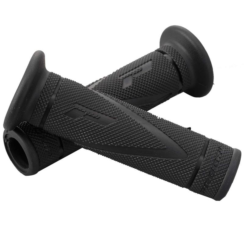 デイトナ(Daytona) PROGRIP(プログリップ) バイク用 グリップ ハンドル径φ22.2用 122mm スタンダードラバー エンド貫通 837タイプ ブラック 98150【用途】バイク用22mmハンドルグリップ【材質】スタンダー...