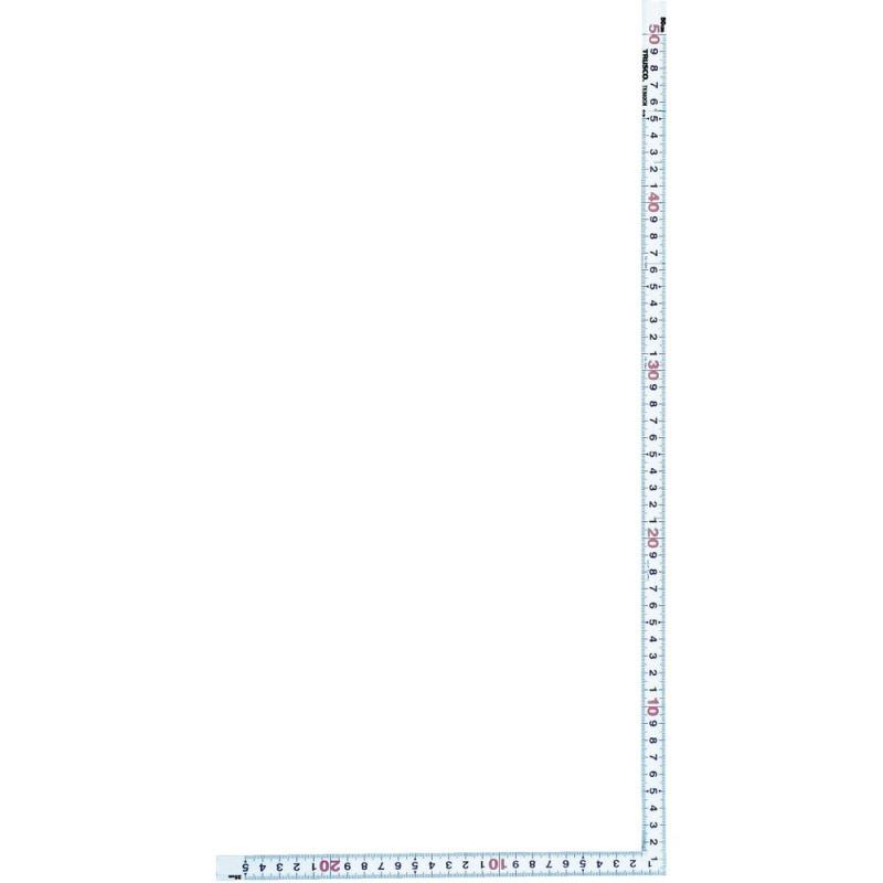 トラスコ中山(TRUSCO) JISシルバー曲尺同厚サイズ50cm TK-502CN長辺(mm):520短辺(mm):260幅(mm):15厚み(mm):1.4質量(g):88複数店舗にて販売をしておりますため、在庫データの更新が間に合わず...
