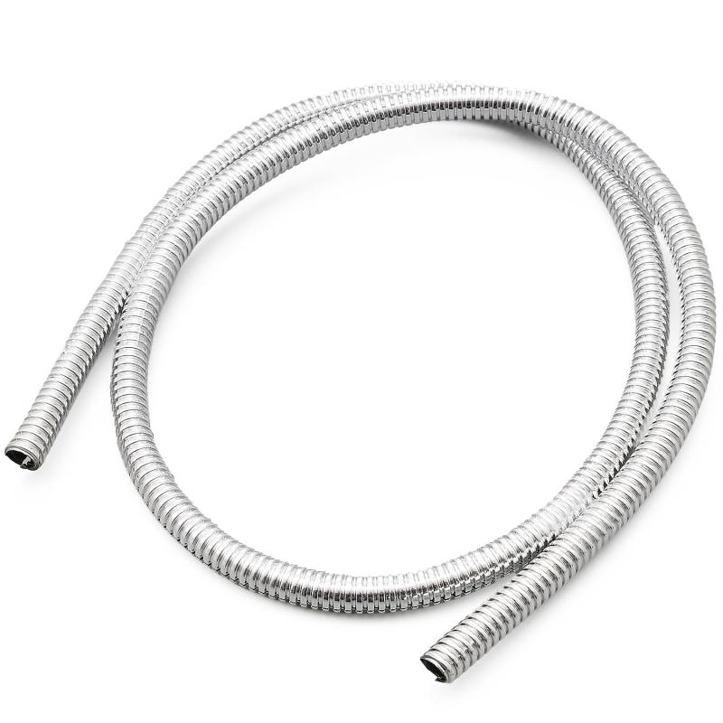 デイトナ(Daytona) メッキコルゲートチューブ クローム φ6 96958【用途】ハンドル周りのドレスアップに最適なメッキコルゲートチューブ。黒いハーネスやホース類を手軽にメッキ化できます。【仕様1】内径Φ6mmx全長1m【仕様2】樹...