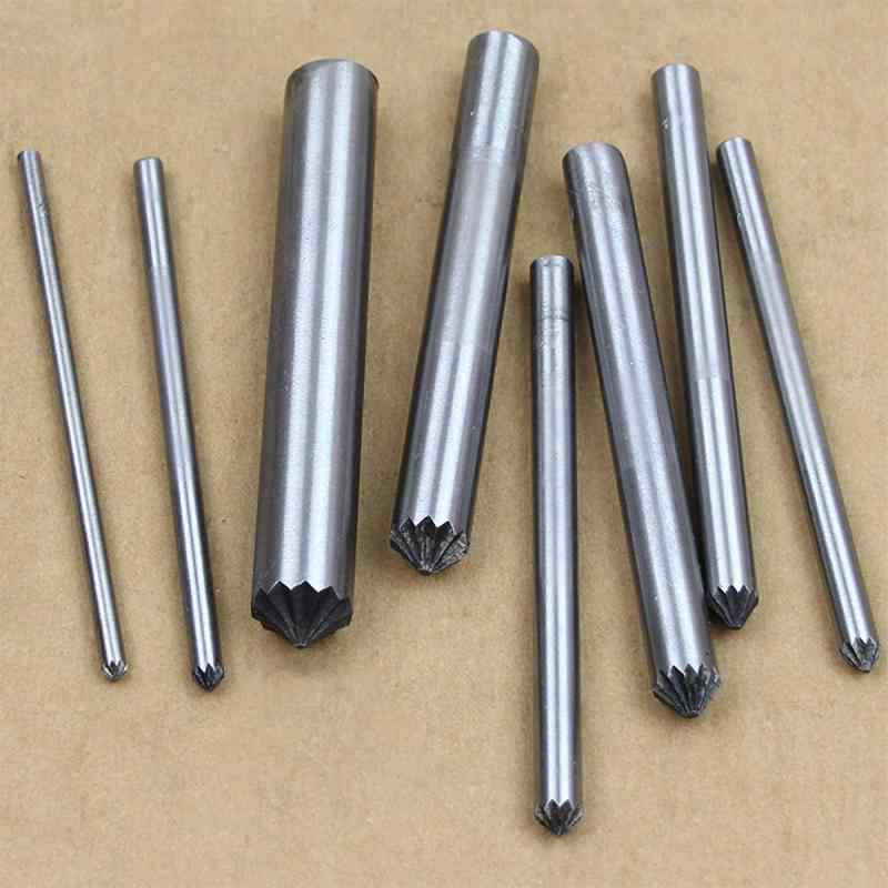 KEWAYO 菊割り棒 レザークラフト ハトメ ホック手打ち工具 菊割打ち具 DIY手芸ツール 穴あけポンチ パンチセット (3~10mm 8本セット)レザークラフトを行う際、小さなハトメを留めるのに便利なツールです。菊割り棒を垂直に革にあ...