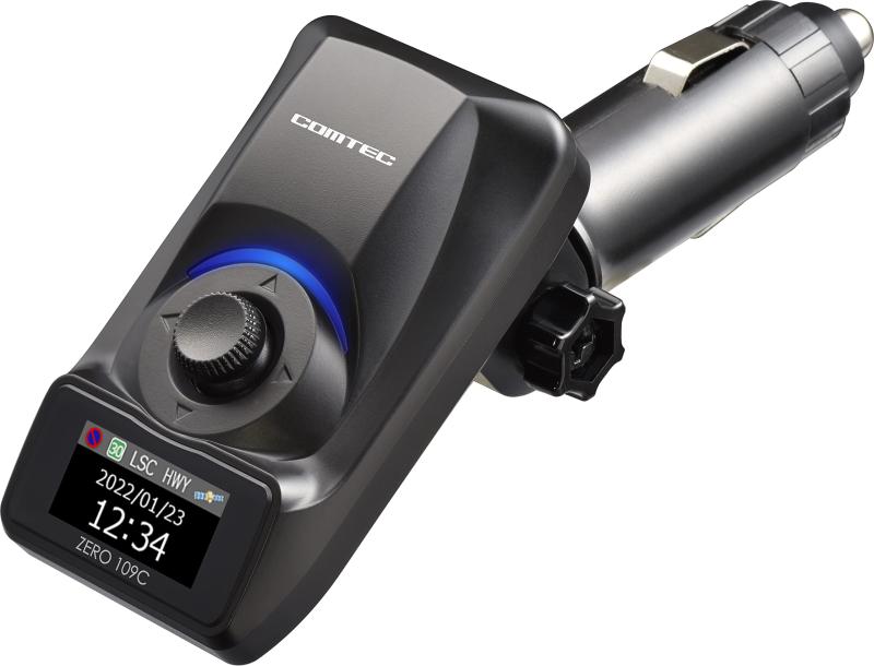 コムテック GPSレシーバー シガーソケット挿入タイプ ZERO 109C 液晶搭載 無料データ更新配線不要。車両シガーソケットに挿し込むだけで使用可能でコンパクトサイズなため、持ち運びもかんたん。レンタカーやカーシェアリングでの使用時にも...