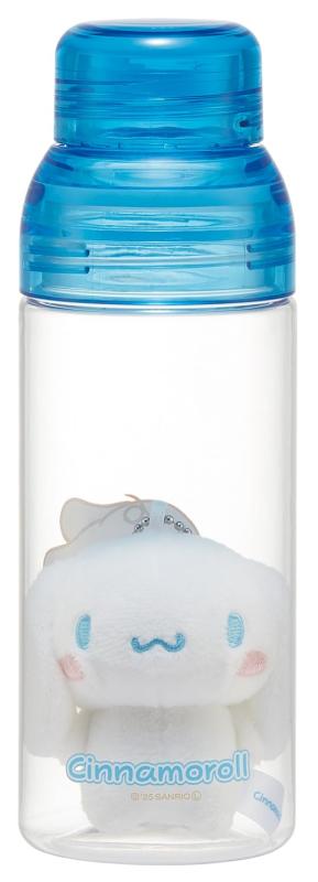 スケーター(Skater) マスコット入り ウォーターボトル 480ml スリット付 水筒 サンリオ シナモロール PSPR5MC-Aサイズ：径6.7×20、マスコット：10.2×5.6×6.3cm材質：飽和ポリエステル樹脂、フタ：AS樹脂...