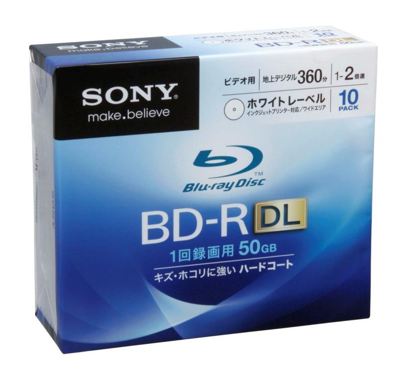 SONY 日本製 ビデオ用BD-R 追記型 片面2層50GB 2倍速 ホワイトプリンタブル 10枚P 10BNR2VCPS2規格:-R / 容量(GB):50種類:AV用 / 記録面:片面2層 / 2倍速入数:10盤面印刷:可 / 印刷面:...