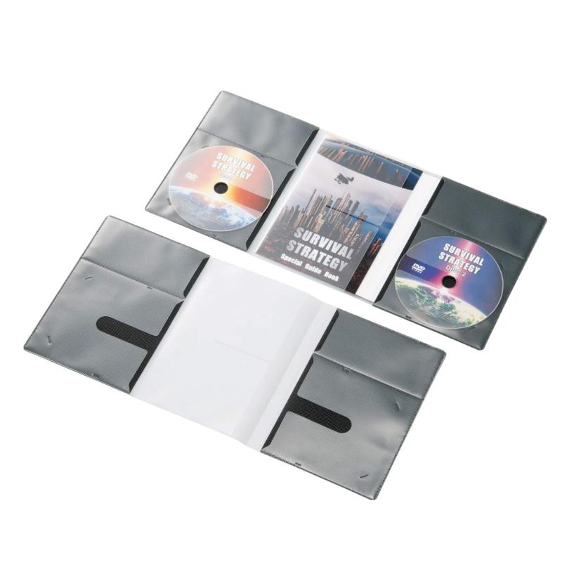 エレコム ディスクケース 省スペース CD DVD 2枚収納 10枚パック ブラック CCD-DP2D10BKディスクだけでなく、ブックレットや裏ジャケットまで、付属品も収納できるトールサイズのソフトケース材質:不織布+PP収納枚数:2入り...