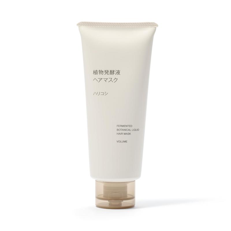無印良品 植物発酵液 ヘアマスク ハリコシ ・200g 84465871原産国・地域 : 日本製部材ごとの素材 : チューブ：PE、EVOH(PEに下線)_キャップ：PP重量（梱包材含む） : 約230g外寸 : 縦5．00×幅8．00×高...