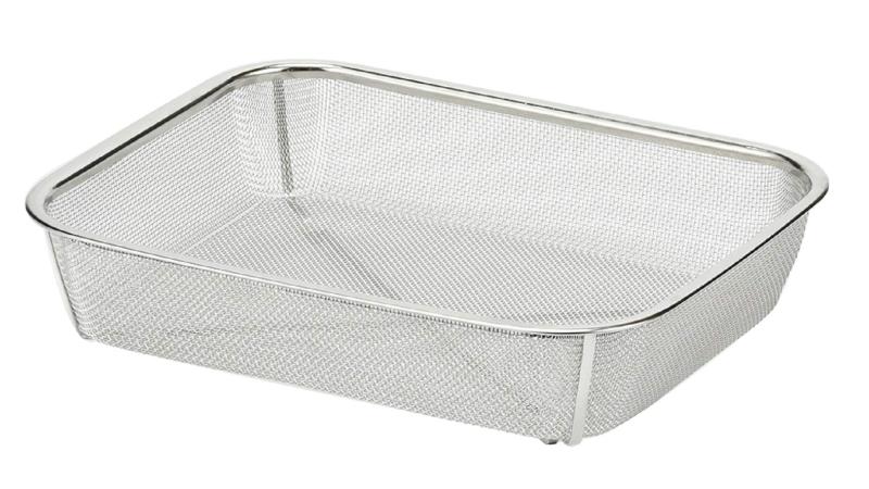 パール金属 角型ザル295×235mm ステンレス製 アットアクア HB-4095製品サイズ:(約)幅29.5×奥行23.5×高さ6.5cm製品重量:(約)0.23kgザルの深さ:(約)5.7cm素材・材質:ステンレス鋼アミの綿材の太さ:0...