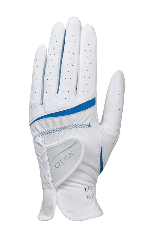 DUNLOP(ダンロップ) ゴルフ グローブ(手袋) レディス 両手用 XXIO ゼクシオ GGG-X022WW ホワイトブルー 18cm ゴルフグローブ日焼け防止機能複数店舗にて販売をしておりますため、在庫データの更新が間に合わず、欠品に...