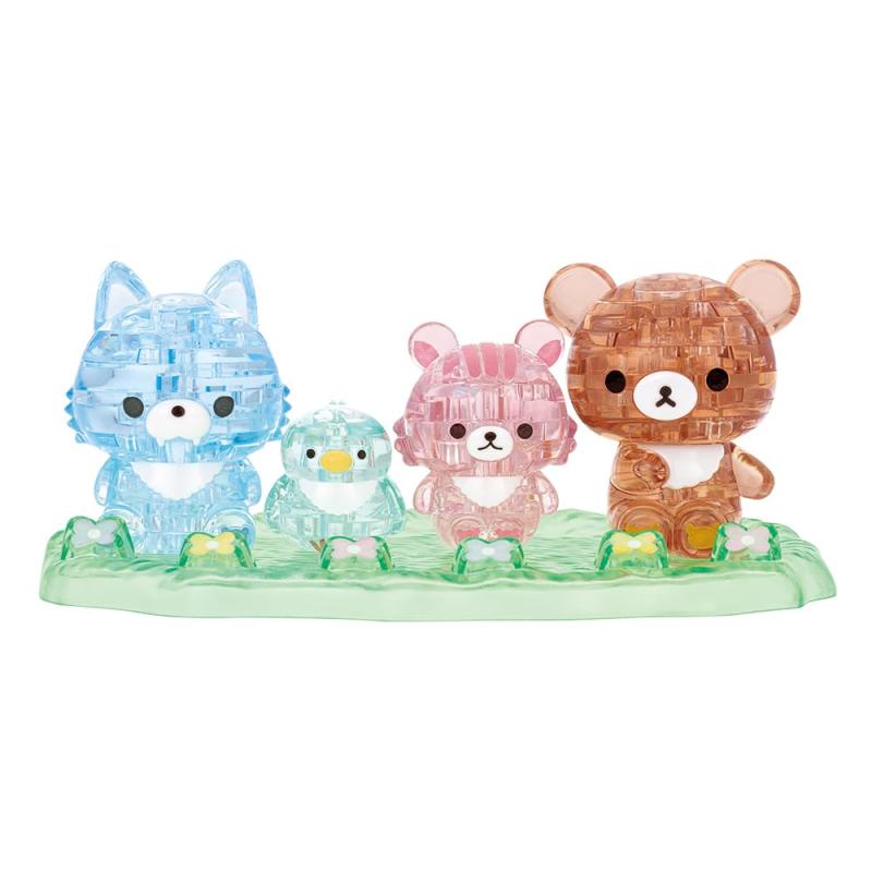 ビバリー 76ピース クリスタルパズル チャイロイコグマとおともだち 50315透明ピースを組み上げる立体ジグソーパズルはちみつの森に暮らすチャイロイコグマとおともだちが新登場(C)2025 San-X Co., Ltd. All Righ...