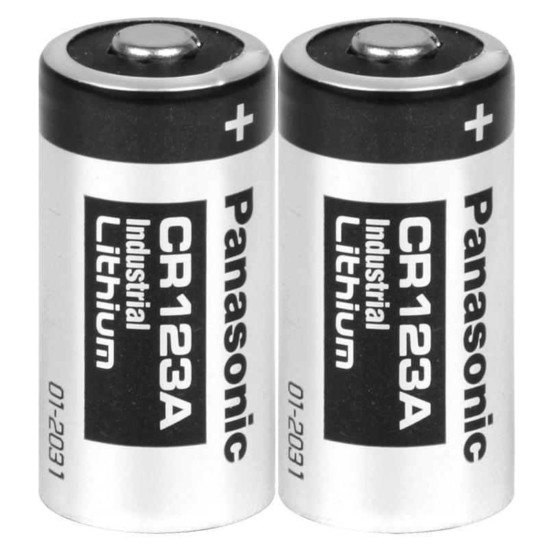 Panasonic CR123A リチウム電池 1550mAh (2本) [並行輸入品]【標準容量】 ： 1550mah 【電圧】 ： 3V 【製造】 インドネシア【サイズ】 ： 直径/17mm 全長/34.5mm 【重量】 ： 17g (...