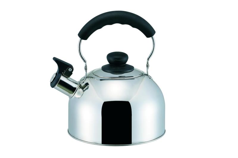 パール金属 やかん ケトル 笛吹きケットル 2.4L ステンレス製 スマート・チョイス HB-6195製品サイズ:(約)幅21.5×奥行18×高さ24cm、満水容量/2.4L、適正容量/(約)1.7L製品重量:(約)0.44kg材料の種類:...