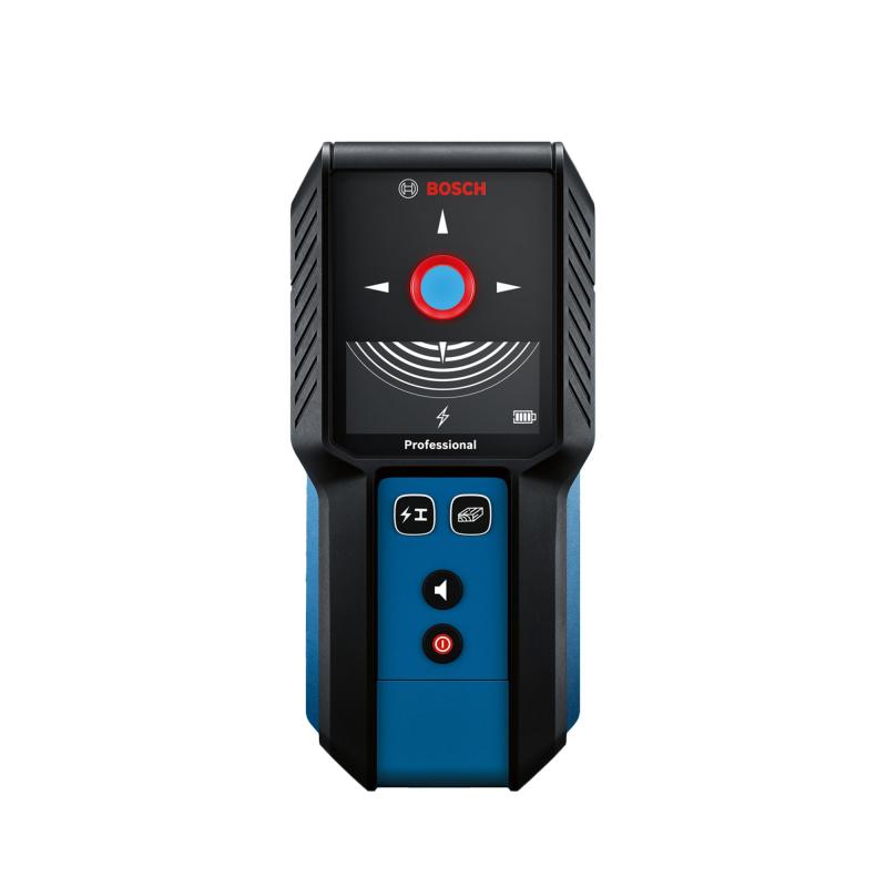 Bosch Professional(ボッシュ) デジタル探知機【下地探し、金属探知、壁裏、非鉄金属、通電線、木材探知 防塵防水性能 IP54、チェッカー、センサー】GMS120-27操作性に優れたディスプレーとシグナル音で壁裏の対象物を素...