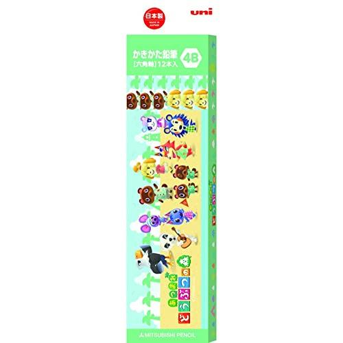 三菱鉛筆 鉛筆 あつまれどうぶつの森 DMS2 4B 1ダース 紙箱 K56404B 黒【柄】あつまれどうぶつの森 DMS2【硬度】4B【ケース】紙箱入り【サイズ】幅47×高さ198×奥行17mm 【重量】66g【入数】1ダース/12本入り...