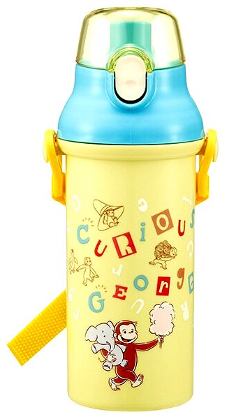 ★通園や遠足などに最適な子供用のランチグッズです ●サイズ　約95×φ79×（高さ）210mm ●容量:約480ml ●食洗機対応のプラスチック製直飲みボトル。 ●キャップを開けるとすぐ飲めるダイレクト飲み口。 ●キャップはワンプッシュ式で...