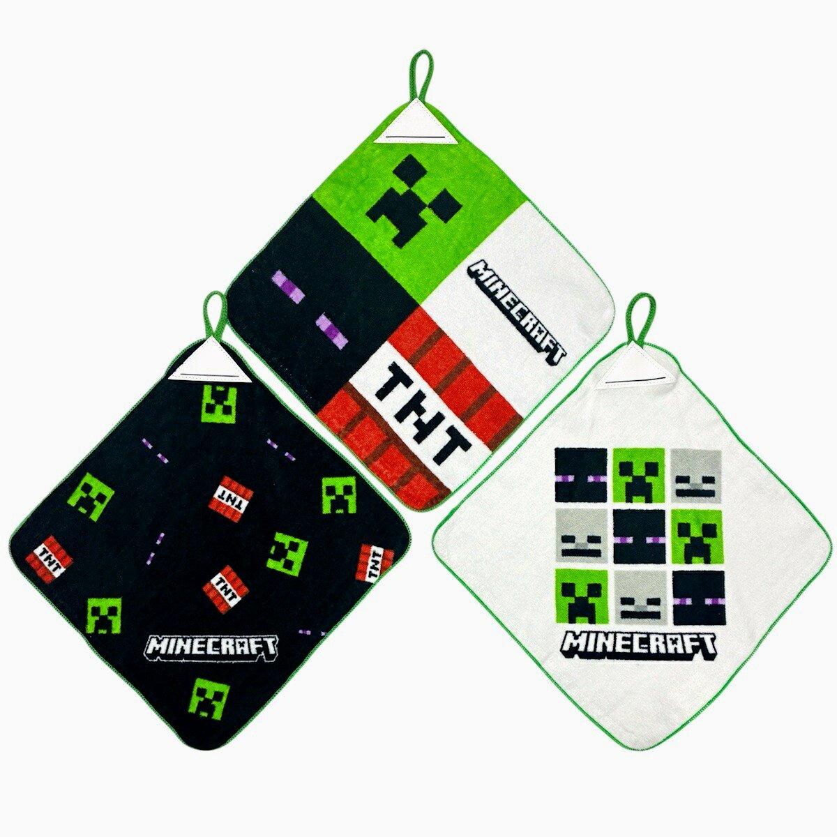 ＜通園通学、お出かけに。サイズがありますのでよくお確かめください。＞ ■表面・裏面に名前ネームタグ付きです。 ■サイズ・約27cm×27cm ■素材・綿100％ ■ループの長さ・約5cm ●MADE IN CHINA ★タオルは3枚までメー...