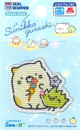 ＜今も昔も、キャラクターは人気絶大です！＞ ★サイズがありますので、ご確認ください。※台紙やパッケージは随時変わることがあります 　　　 アイロン接着＋シール すみっコぐらし 　 ワッペン・アップリケ・ネームテープ・ひざあて各種”　超大量に...