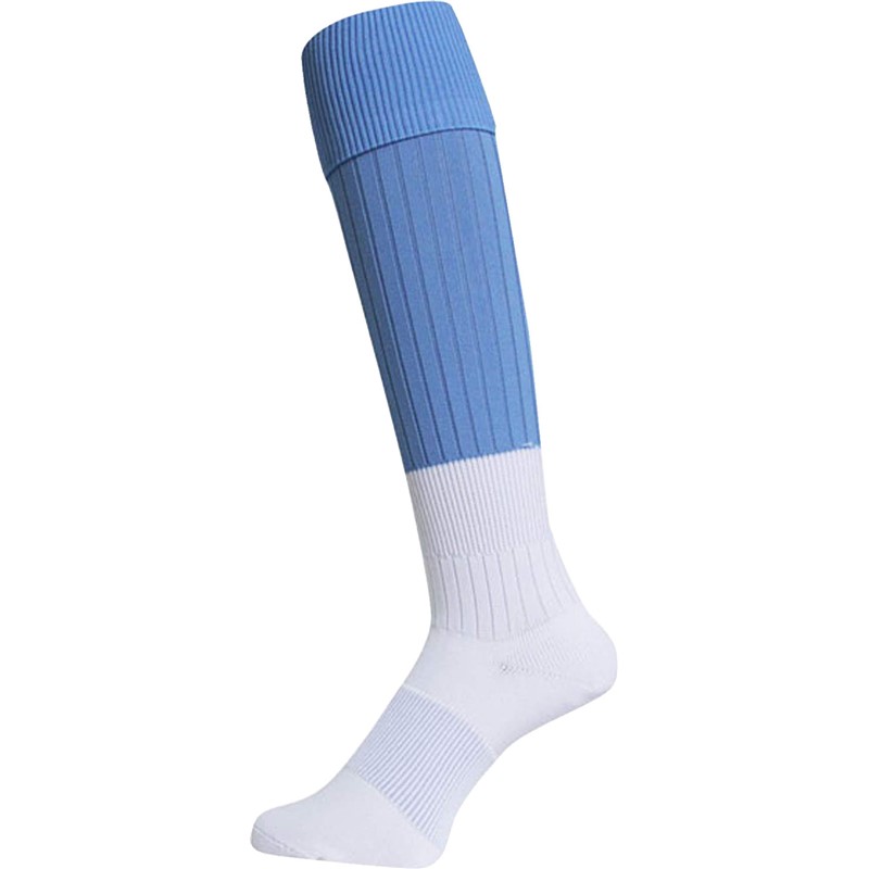 ラグビーやサッカーのソックスに、摩耗に強い。 素材：ポリエステル、ポリウレタン 原産国：ベトナム