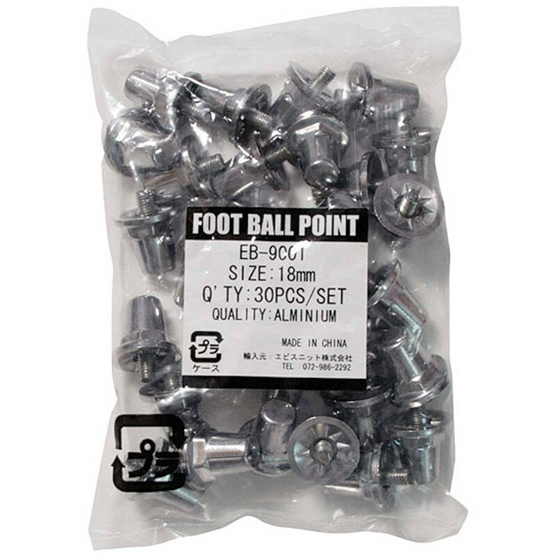 スパイクの交換用ポイント。 30 個入り。 素材：アルミニウム 原産国：台湾