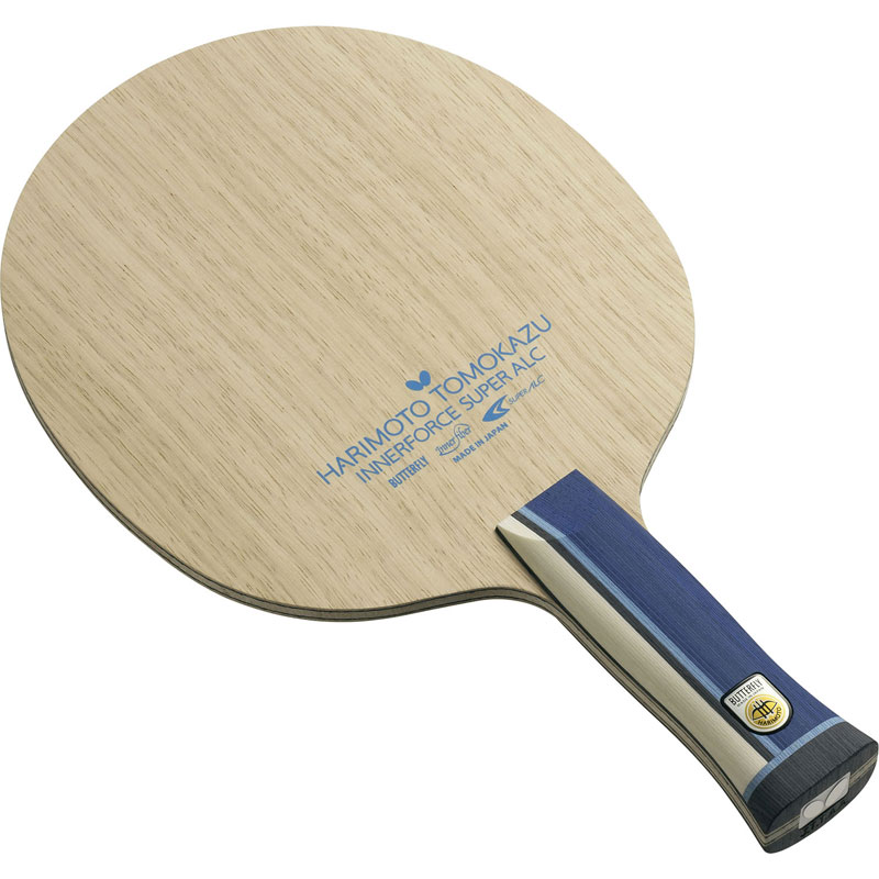 商品の説明 高い弾みと安定性を両立した張本智和&美和選手使用モデル。 素材・材質 木材5枚合板+スーパーアリレートカーボン2枚 原産国：日本 ブレード厚:5.9mm ブレードサイズ:158×152mm(レギュラー) グリップサイズ:100×...