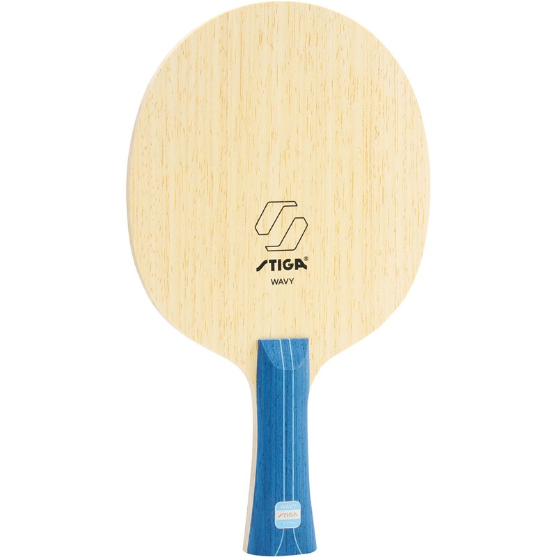 STIGA史上最速のラケットの一つであるウェイビィは攻撃的なプレイを優先するプレーヤーに最適です。 軽量で高強度であるウルトラファイバーをアウターに使用することでパワー、安定感、打球感を向上させています。 特に前陣でプレーする選手でスピード...