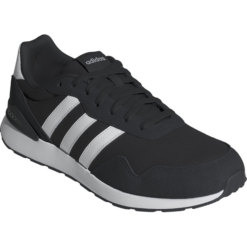 商品の説明 adidasのラン 60s 4.0 シューズは、日常のスタイルを無理なく続けるための頼りになる一足。 履き心地の良さが一日中持続するクッション性のあるミッドソールと汎用性の高いアッパーを備え、見た目も履き心地も抜群。 80年代の...