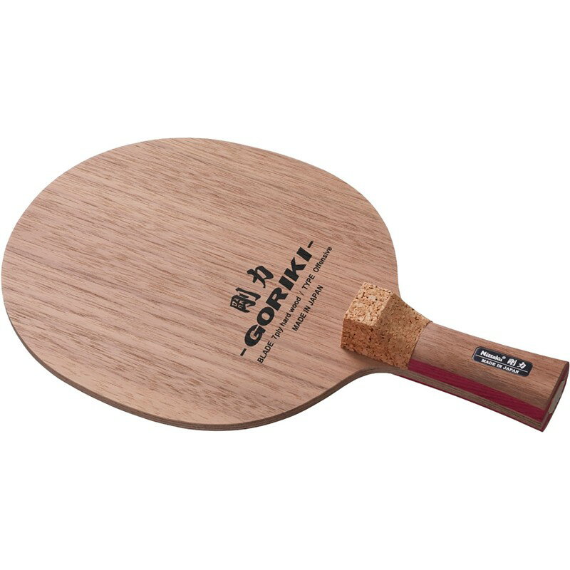 硬めの木材7枚合板で板厚は4．9mmという薄さのブレード。 スマッシュの際はしなりを活かして威力のあるボールをくり出し、守備の際は相手のボールの威力に負けることなく的確なブロックを可能にする。 変化系ラバーの変化で相手を翻弄することはもちろ...