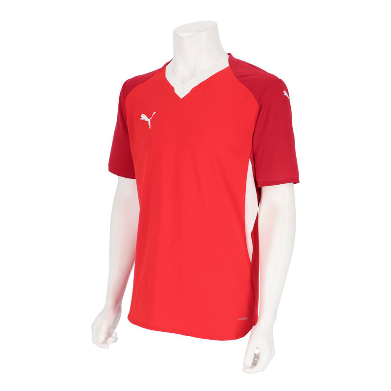 対象：メンズ・ユニセックス 生産国：ベトナム製 カラー：(01)PUMA Red-Dark Cherry-PUMA White