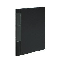 ●サイズ：A4タテ ●色：黒 ●外寸法：307×257×9〜50mm ●ポケット枚数：40枚 ●固定式 ●中紙あり ●替背紙式 【検索用キーワード】 クリアカラータイプ　クリアーブックファイル　ファイル　クリアーファイル　ポケットファイル　...