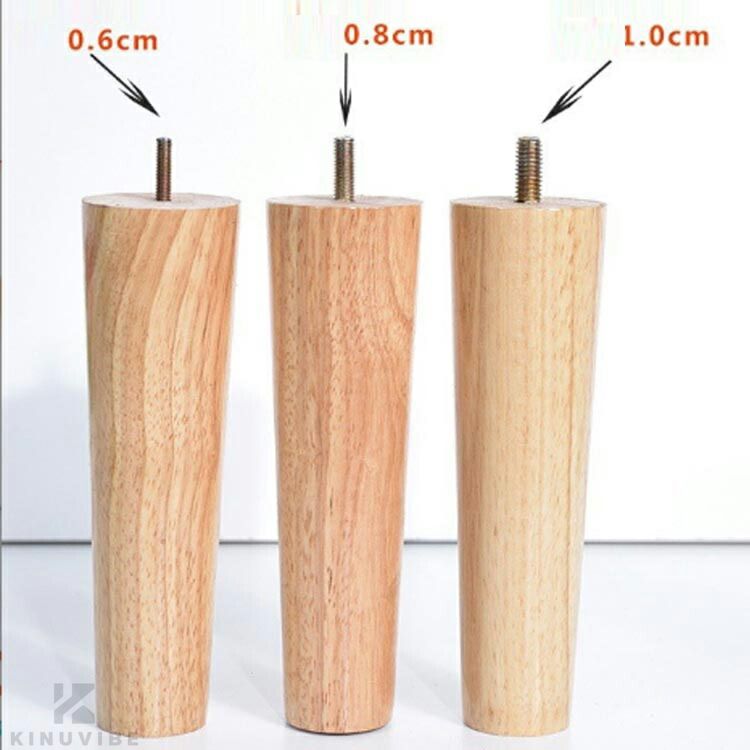 4脚セット 6-50cm 交換用木製脚 ソファー脚やペット脚の交換にご使用できます。 ねじ径はM8をご用意しております。 シンプルで主張の激しくない、きめ細かい木目になっています。 滑らかな触り心地の良さが特徴です。 サイズ 6cm 8cm...