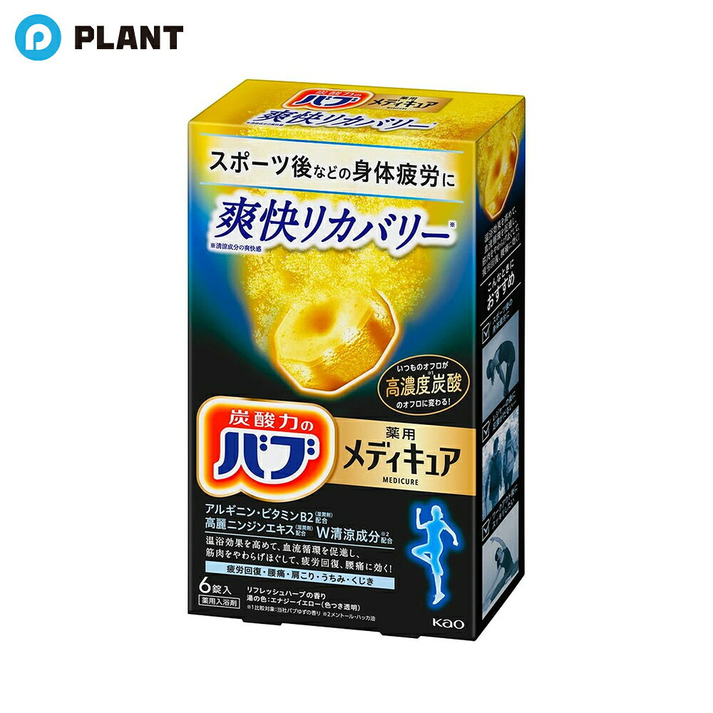 商品詳細 ●コンディショニング入浴に。 ●温浴効果を高めて、血流循環を促進し、筋肉をやわらげほぐして、疲労回復・腰痛に効く！ ●高濃度※1炭酸 ●アルギニン・ビタミンB2配合(湿潤剤) ●高麗ニンジンエキス配合(湿潤剤) ●W清涼成分※2配...