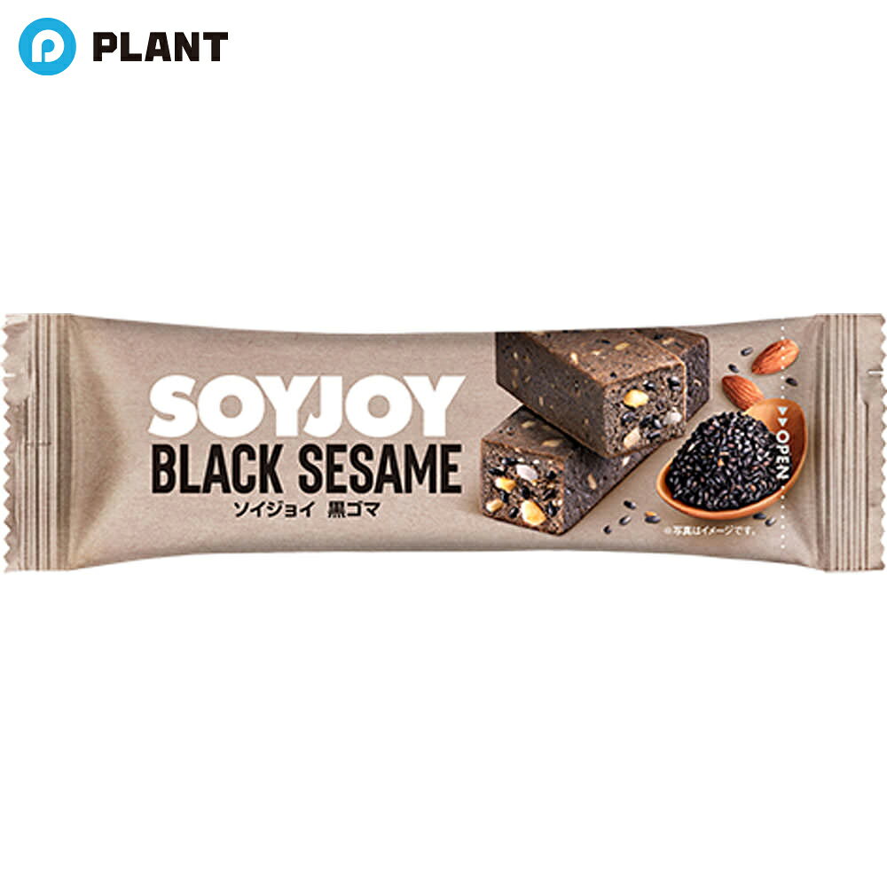 商品詳細 大豆粉を生地に利用した、携帯できるバータイプの大豆食品「SOYJOY（ソイジョイ）」 焙煎ゴマのプチプチ食感と香ばしさで圧倒的なゴマの存在感。 原材料 大豆粉（国内製造）、マーガリン、卵、砂糖、アーモンド、白あん、難消化性デキスト...