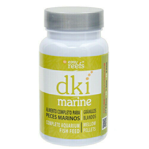 食べなくても、食べさせる餌！ DKI　Marine　Food　DKI　マリンフード　0．8mm　50g 対象 海水魚、サンゴ 特長 ●異なる分野の専門家が結集してサンゴ礁域の海洋生物に必要な餌として考えられたフードです。 ●魚の食いつきをよ...