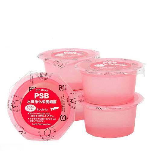 生きたバクテリア！ Leaf　PSB　水質浄化栄養細菌　大（100ml）　5個セット 対象 淡水・海水両用 特長 ●PSBは水中に溶け込んだ有害有機物質を分解する生きたバクテリアです。 ●生物ろ過が促進され、水質が安定し水換えや掃除の回数を...
