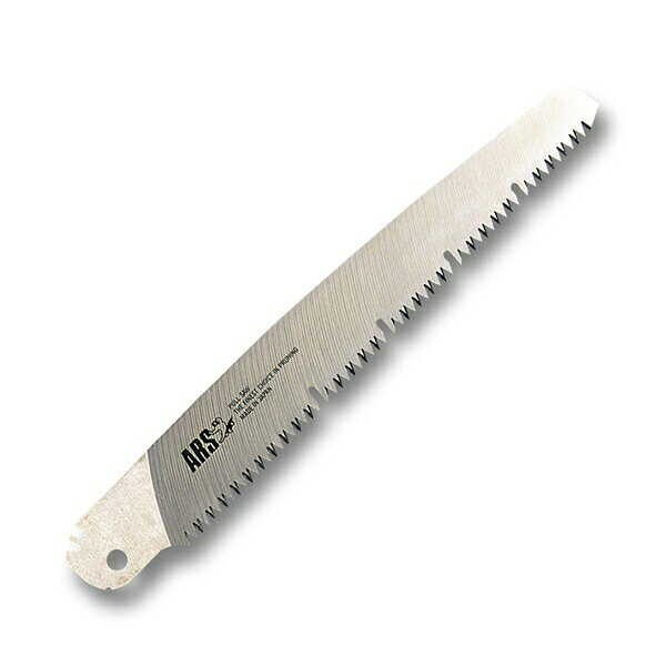 効率的な切粉の排出で、スムーズな切れ味。【全長】■279mm【刃長】■240mm【重量】■55g【商品その他スペック】■ピッチ7.0mm■切り幅：1.2mm■UVカット【商品説明】■切れ味が落ちた刃物の替え刃です。【商品特徴】■アルスのアサ...
