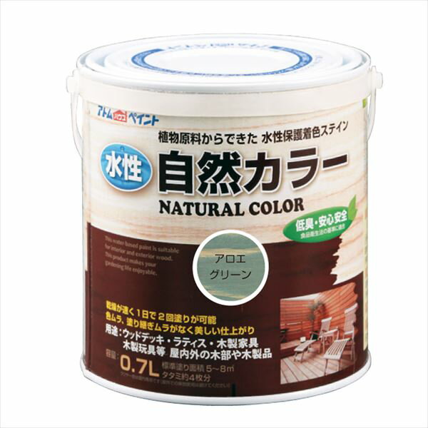 【商品情報】■植物原料からできた安全性の高いステイン塗料。■植物原料からできた安全性の高いステイン塗料。■食品衛生法の基準に適合しており、木製玩具にも使えます。■水性化により、自然塗料の欠点であった乾燥時間を大幅短縮。■薬剤不使用なのでペッ...