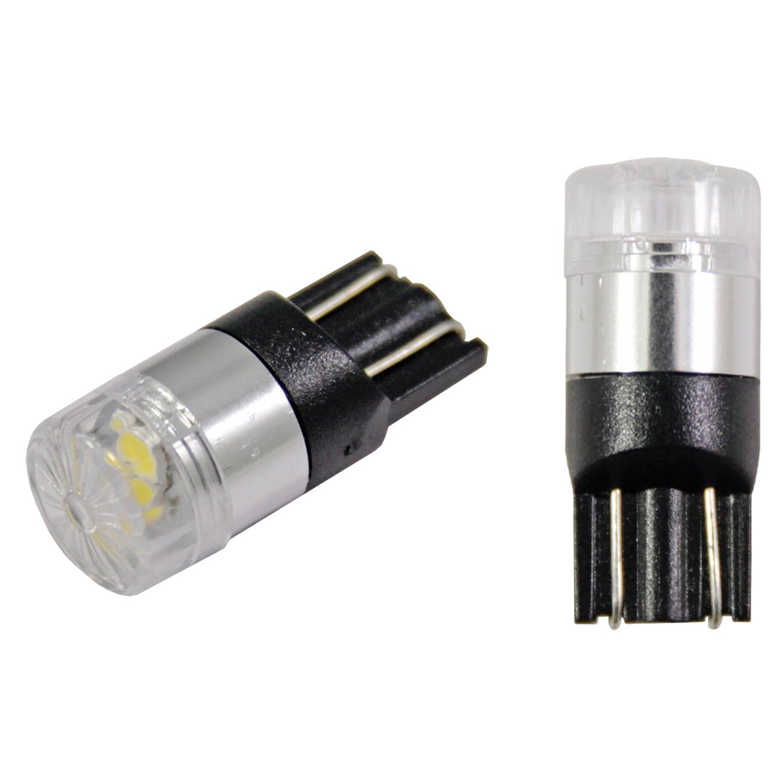 【商品情報】●純正電球と交換するだけで簡単LED化。●極性フリー、どっち向きに挿しても点灯します。●口金：T10。●2個入り。【商品仕様】●本体サイズ（約）：W10×H10×D24mm●パッケージサイズ（約）：W70×H125×D25mm【...