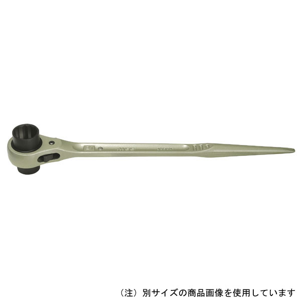 正逆は切り替え爪式です。ソケットは安心の一体構造鍛造品です。ハンドル先端は、鉄骨の穴合わせやワイヤロープの広げができます。【商品スペック】■対辺寸法(mm)：12×14関連商品MCC RW-1317 両口ラチェットレンチ 13X17 DIY...